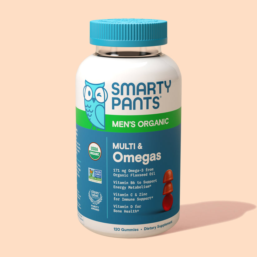 Men’s Organic Multi & Omegas – SmartyPants Vitamins