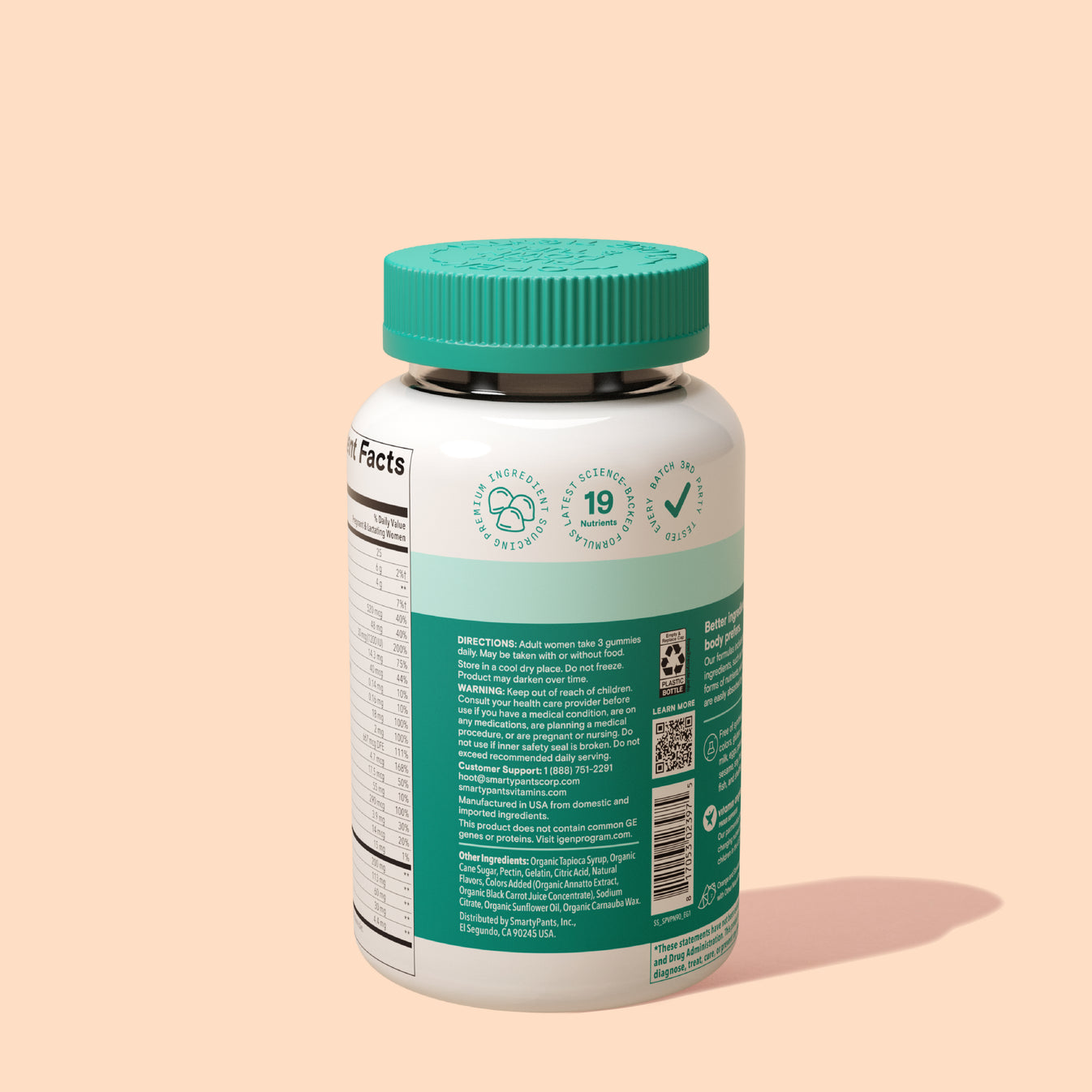 Prenatal Plus Multi & Omegas – SmartyPants Vitamins