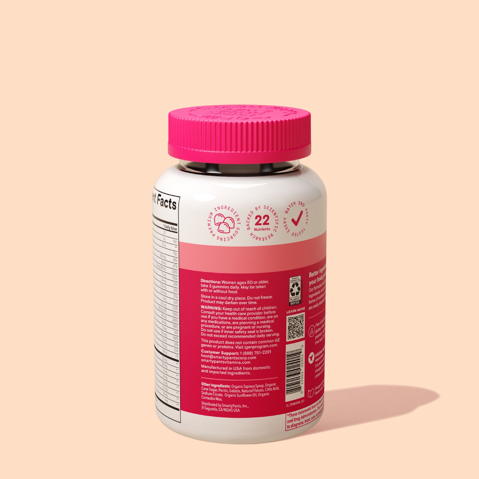 Women’s 50+ Plus Multi & Omegas – SmartyPants Vitamins
