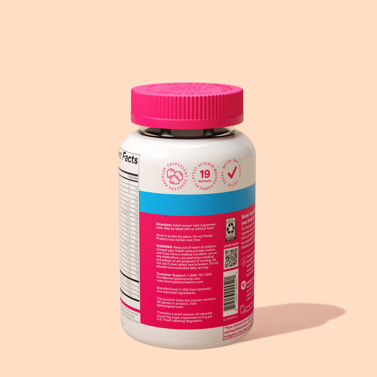 Women's Zero Sugar Multi & Omegas – SmartyPants Vitamins